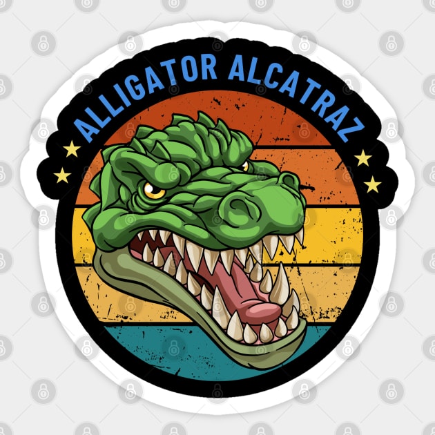 Alligator-Alcatraz 2025 - Alligator Alcatraz - Sticker | TeePublic